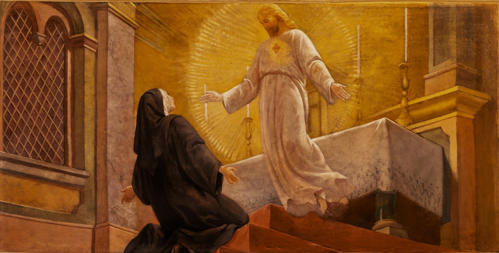 Santa Margarida Maria Alacoque e a devoção ao Sagrado Coração de Jesus ...